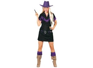 4015101946511 - Faschingskostüm Cowgirl lila