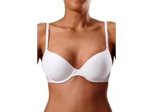 7613112431834 - - T-Shirt BH mit Bügel - White 80D - Body Make-up - Unterwäsche für Frauen