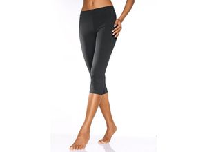 4035156726838 - Große Größen Doppelpack Capri-Leggings schwarz Gr40 42