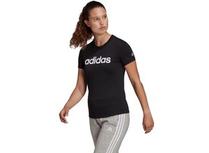 4064044864215 - adidas W Essentials Slim Damen T-Shirt (Schwarz XXL) Zelte