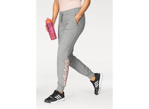 4059807918564 - Große Größen adidas Performance Jogginghose »ESSENTIALS LINEAR PANT« hellgrau GrM