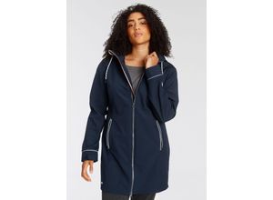 4063135873778 - Große Größen Softshellparka marine Gr46