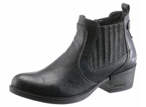 4053974863214 - Große Größen Mustang Shoes Westernstiefelette marine Gr42