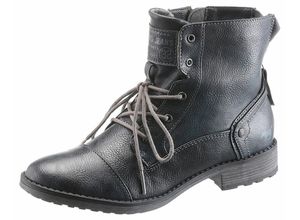 4053974871967 - Große Größen Mustang Shoes Schnürboots marine Gr44