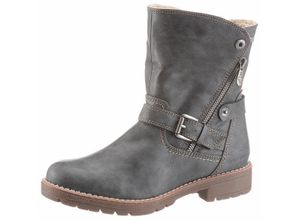 4058219277580 - Große Größen Winterboots dunkelgrau Gr38