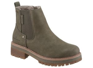 4058219509704 - Große Größen Tom Tailor Chelseaboots oliv Gr41