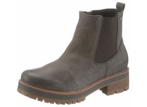 4058219509780 - Große Größen Tom Tailor Chelseaboots anthrazit Gr41