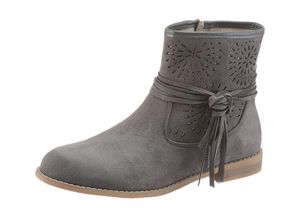 6951715830533 - Große Größen CITY WALK Sommerboots grau Gr38