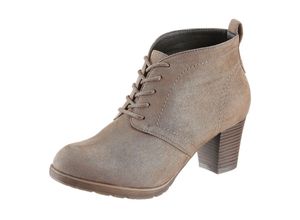 1234200153412 - Große Größen CITY WALK Schnürstiefelette taupe Gr41