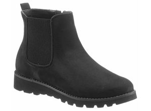 6951715836870 - Große Größen CITY WALK Chelseaboots schwarz Gr42