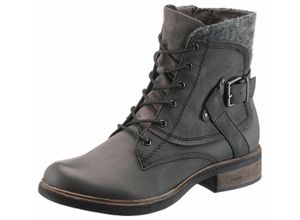 4055158644268 - Große Größen Tamaris Schnürboots anthrazit Gr40