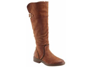 4046026663825 - Große Größen Be Natural Stiefel cognac Gr40