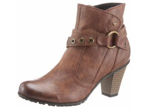 4058219281884 - Große Größen Stiefelette braun Gr37