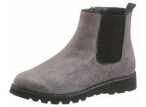 6951715836306 - Große Größen CITY WALK Chelseaboots grau Gr41