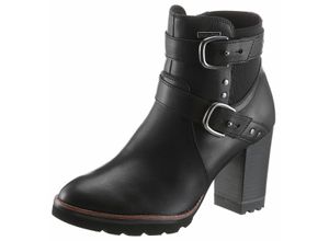 4055158713506 - Große Größen Tamaris Stiefelette schwarz Gr40