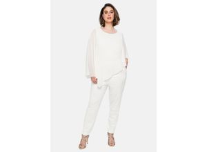 4063136323357 - Große Größen Overall im Lagenlook mit Fledermausärmeln offwhite Gr54