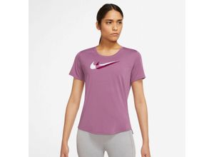 0195866152533 - SWOOSH RUN Funktionsshirt Damen in light bordeaux-white