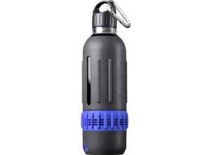 0040201205378 - Trinkflasche SDIGITAL Spritz - Workout Kit Trinkflaschen Gr 400 ml grau Thermoflaschen Isolierflaschen und Trinkflaschen mit 360 Sound