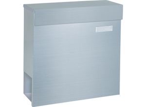 9006072084598 - Briefkasten KENSINGTON inox 370 x 105 x 370 mm Edelstahl