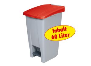 8711112026087 - BRB Tret-Abfallbehälter rot Spar-Set (2x 60 Liter)