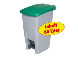 8711112026001 - BRB Tret-Abfallbehälter grün Spar-Set (2x 60 Liter)