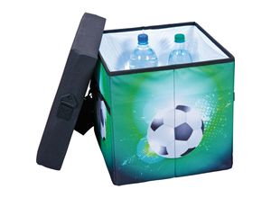 4010340924634 - kühltasche Kühlbox Fanbox - Faltbar mit Tragegurt - Fußball Design