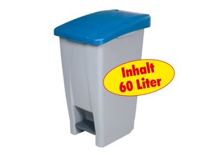 8711112026049 - BRB Tret-Abfallbehälter blau Spar-Set (2x 60 Liter)