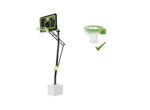 8719874704366 - Exit Toys Galaxy Basketballkorb zur Bodenmontage mit Dunkring - Black Edition