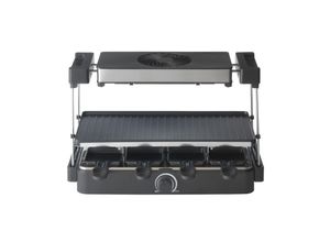 8712412587124 - 15110 - Raclette für 8 Personen mit integriertem Dunstabzug - Große Grillfläche