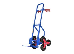 4260565522522 - Treppensackkarre klappbar - Treppensteiger mit Hartgummireifen & Stahlrahmen – Sackkarre für Umzug & schwere Gegenstände Treppenkarren - Juskys 4260565522522 - Treppensackkarre klappbar - Treppensteiger mit Hartgummireifen & Stahlrahmen – Sackkarre für Umzug & schwere Gegenstände Treppenkarren - Juskys