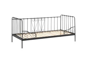 5420070232128 - VIPACK - Kojen-Metallbett Alice Liegefläche 90 x 200 cm Schwarz 5420070232128 - VIPACK - Kojen-Metallbett Alice Liegefläche 90 x 200 cm Schwarz