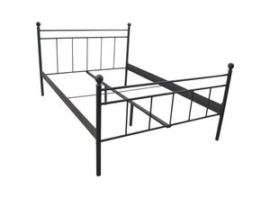 4046884065274 - Möbel Direkt Online - Metallbett Rubi 180x200 cm schwarz