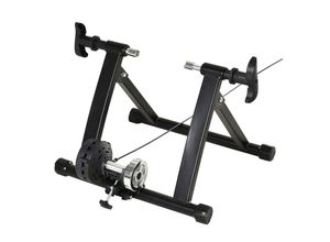 4251774983440 - Rollentrainer klappbar schwarz 68 x 625 x 49 cm (LxBxH) Fitnessgerät Heimtrainer Hometrainer Ausdauertraining