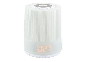 4005425009528 - soundmaster UKW-PLL Uhrenradio mit farbigen LED Nachtlicht weiß 4005425009528 - soundmaster UKW-PLL Uhrenradio mit farbigen LED Nachtlicht weiß