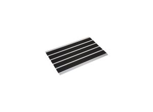 9009909019985 - PANA® Aluminium Türmatte I Fußmatte Außen I Schmutzfangmatte I Fussabtreter mit Nadelfilzeinlagen I für den Aussenbereich I floor mat I Größe ca 39x60cm I verschiedene Farben