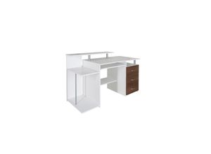 4064323015031 - Schreibtisch WORKSPACE H IV Melaminharzbeschichtete Spanplatte Gestell pulverbeschichteter Stahl hjh OFFICE