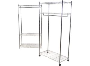 4046884071718 - Möbel Direkt Online - Roll- Standgarderobe Robbi