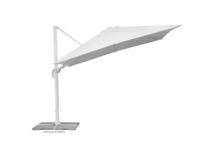 4000570731010 - Schneider Ampelschirm RHODOS TWIST BIANCO ca 300 x 300 cm weiß