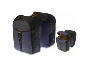 8715019176661 - Miles Double Bag - doppelte Fahrradtasche - 34L - Schwarz grau Taschenvariante - Gepäckträgertaschen