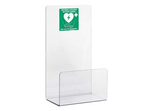 4260301050012 - MedX5 Universal Plexiglas Defibrillator AED-Wandhalterung für Innen