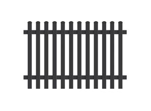 4044608111887 - Zaunfeld Gerade 1850cm x 180cm in Anthrazit 4044608111887 - Zaunfeld Gerade 1850cm x 180cm in Anthrazit