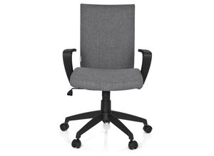 4251084638917 - Home Office Bürostuhl SOFT Stoff mit Armlehnen hjh OFFICE