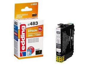 4057305064288 - Druckerpatrone 18-483 kompatibel zu Epson 29XL   T2911XL schwarz 4057305064288 Edding