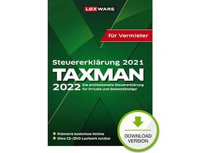 9783648151372 - LEXWARE TAXMAN Vermieter 2022 (für das Steuerjahr 2021) Software Vollversion (Download-Link)