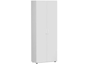 4038933408644 - Aktenschrank Flex S-386002-LL lichtgrau 5 Fachböden 800 x 420 x 2160 cm