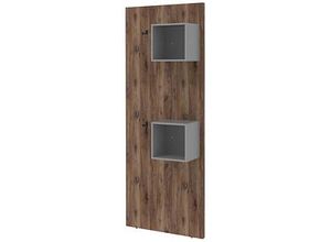 4059484224194 - röhr Wandgarderobe eiche Holz 2 Haken 800 x 2205 cm