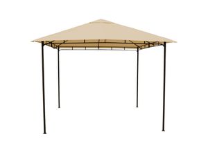 4001827483102 - Pavillon Rimini Flex 3 x 3 m Beige Party Zelt Antik Garten