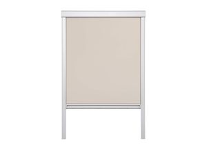 4250434102580 - Lichtblick Dachfensterrollo Skylight Thermo Verdunkelung - Creme 613 x 940 cm (M06) (B x L)