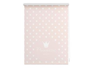 4250434119045 - Lichtblick Rollo Klemmfix ohne Bohren blickdicht Prinzessin Lilly - Rosa 100 x 150 cm (B x L)