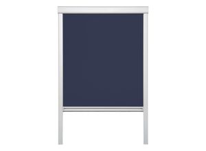 4250434106656 - Lichtblick Dachfensterrollo Skylight Thermo Verdunkelung - Blau 383 x 740 cm (C04) (B x L)